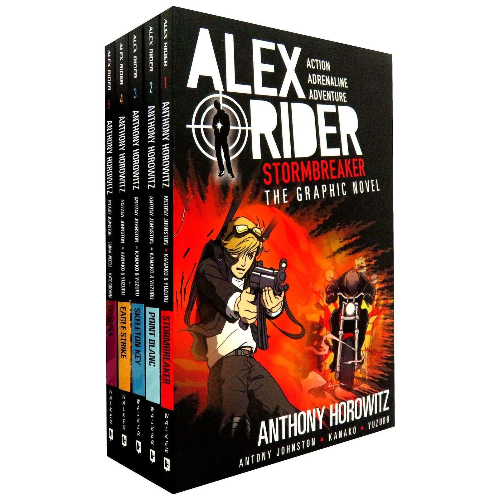 Alex Rider Graphic Novels Collection - 5 Books Set for Ages 12 ...