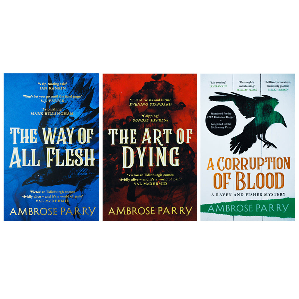 A Raven and Fisher Mystery Series 3 Books Collection Set By Ambrose Pa ...