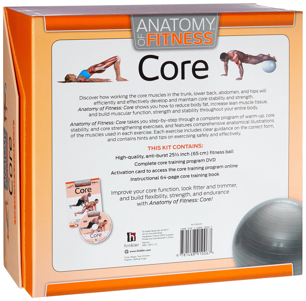 Anatomy Of Fitness Core The Trainer's Inside Guide Complete Workout Ki ...