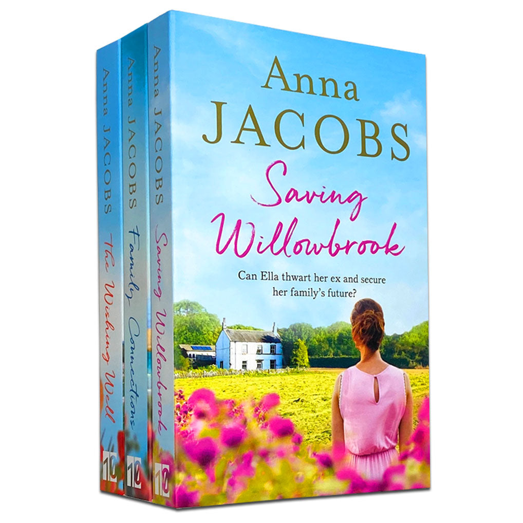 Anna Jacobs Collection 3 Books Set - The Wishing Well, Family Connecti ...