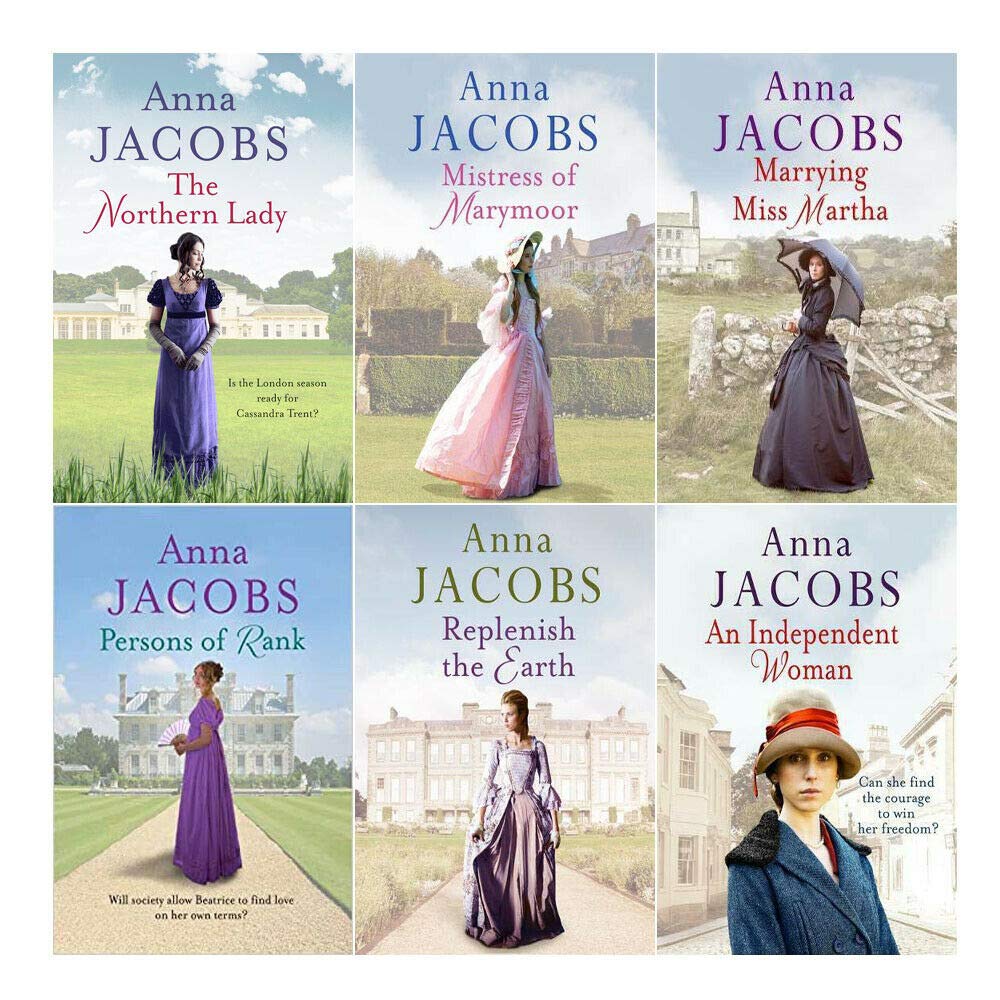 Anna Jacobs 6 Books Set Collection, Replenish The Earth... – Lowplex