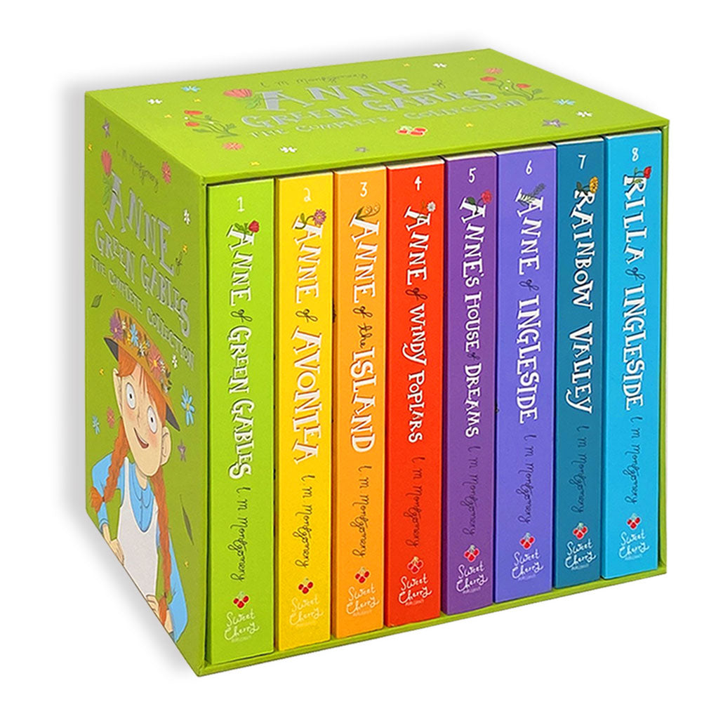 Anne of Green Gables The Complete 8 Books Collection By Lucy Maud Mont ...
