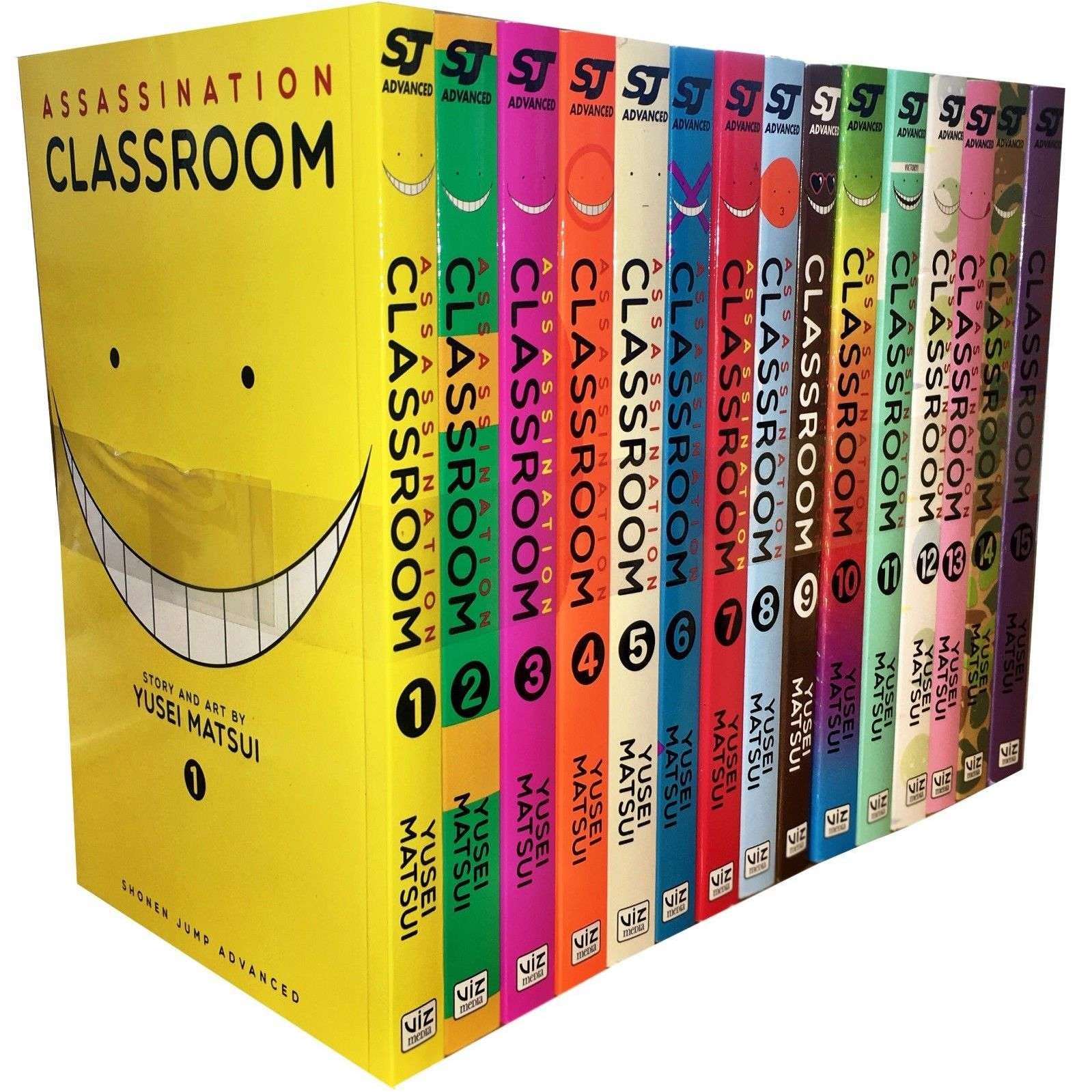 Assassination Classroom Vol 1-15 Collection 15 Books Set (Series 1 to ...