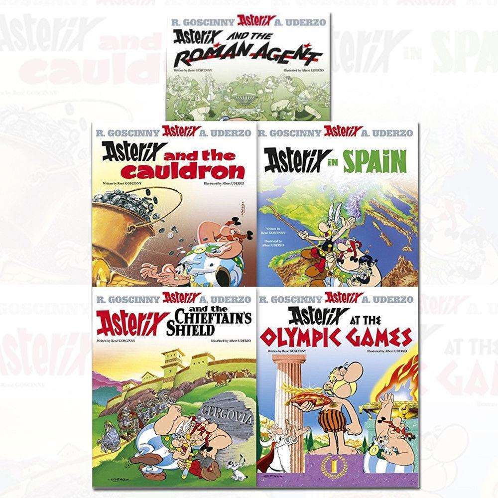 Asterix And The Roman Agent Series 3 Collection 5 Books Set (11-15 ...