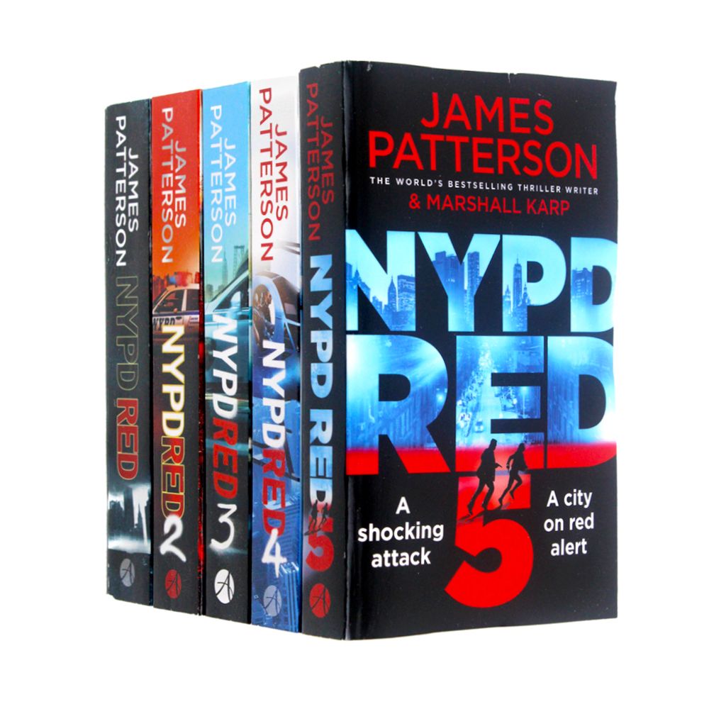 NYPD Red 5 Book Paperback Set by James Patterson for 12+ Readers ...