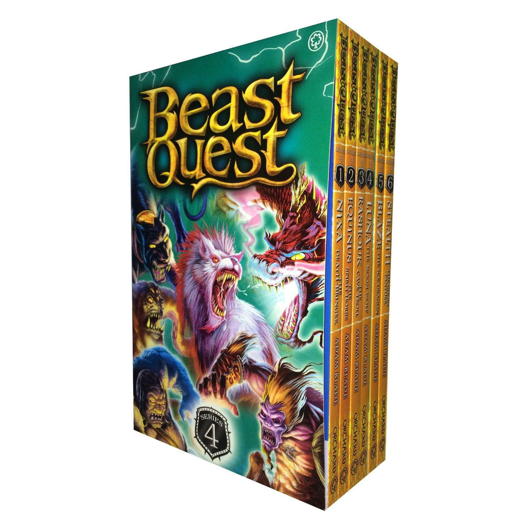Beast Quest (Series 4) 6 Books Set Collection Adam Blade – Lowplex