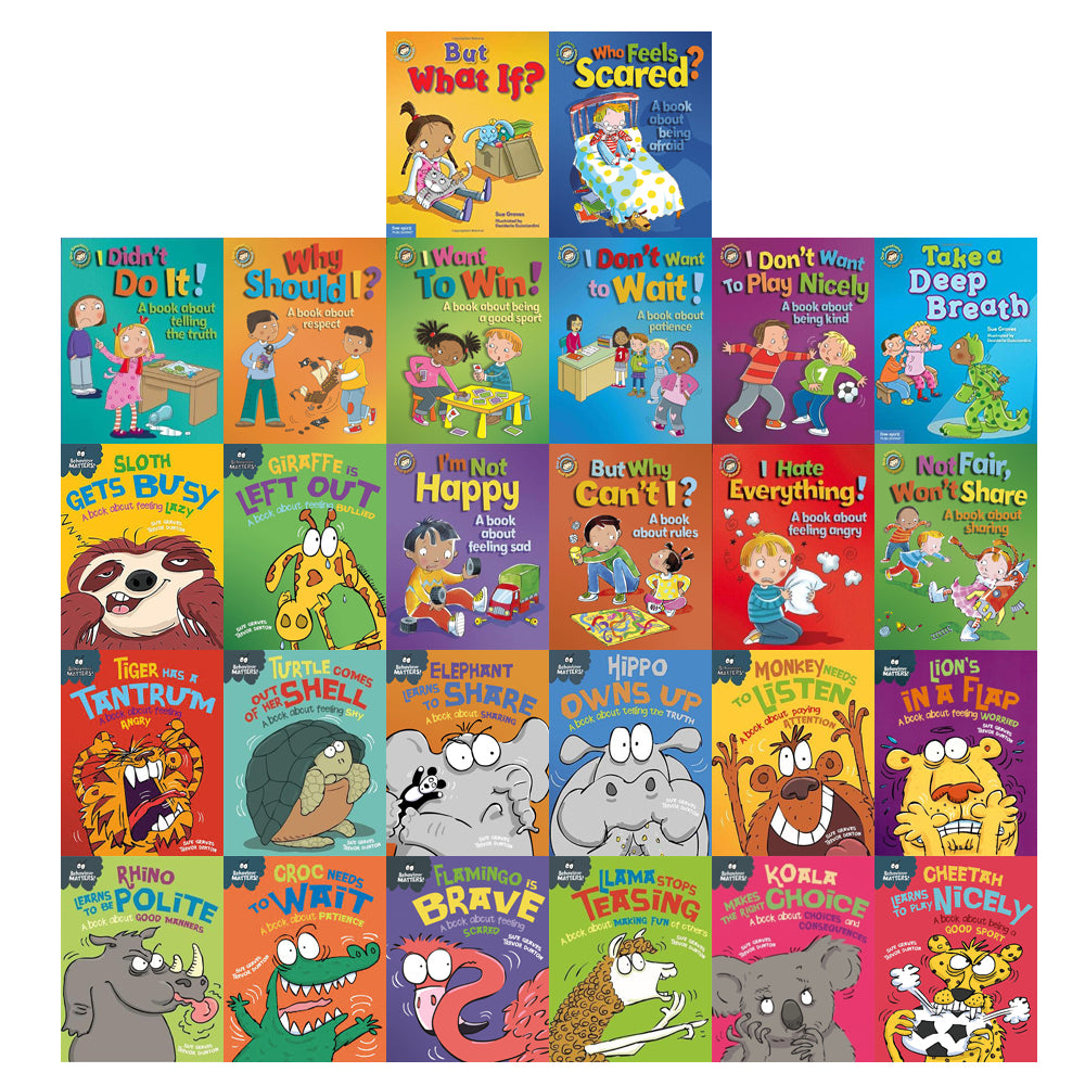 Sue Graves Behaviour Matters Our Emotions and Behaviour Collection 26 ...