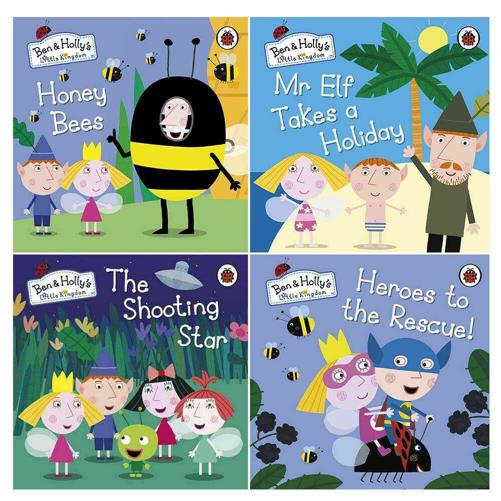 Ben & Holly's Little Kingdom 4 Books Collection Set Heroes to the Resc ...