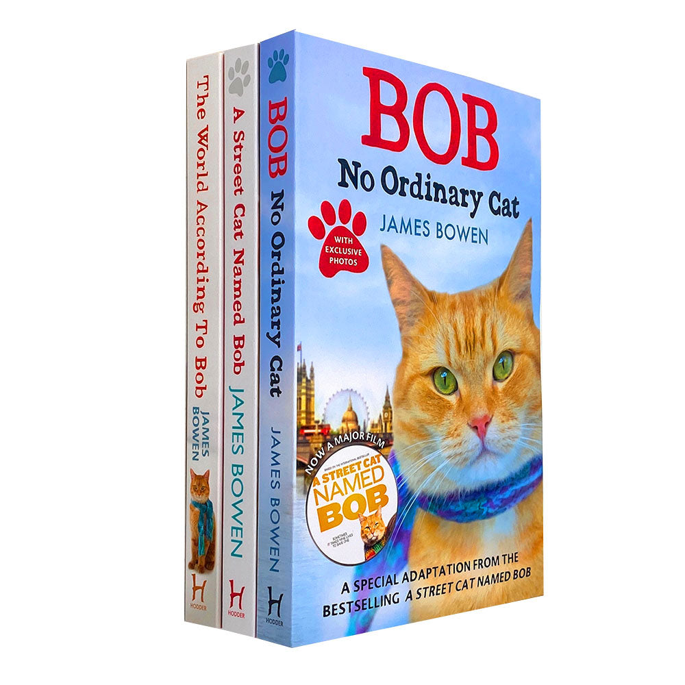 James Bowen Bob Collection 3 Books Set A Street Cat Named Bob – Lowplex ...