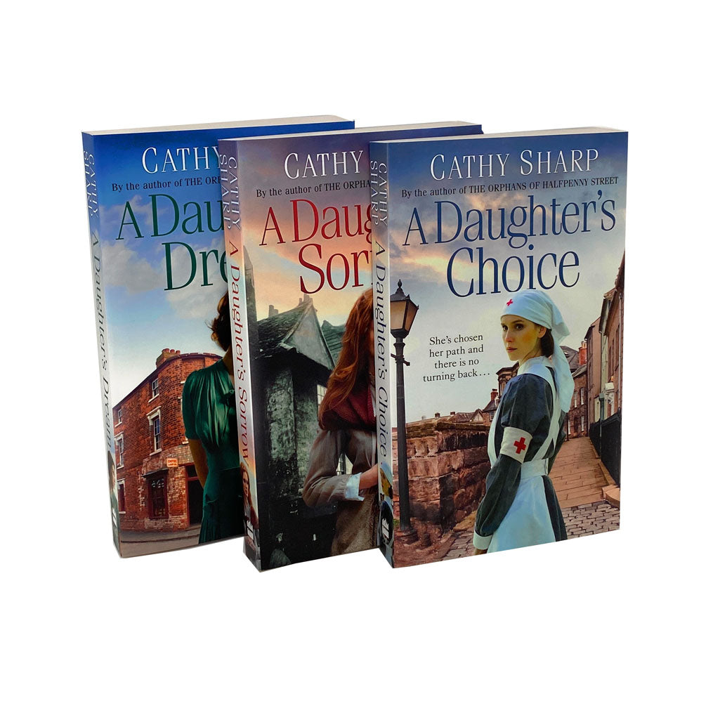 Cathy Sharp 3 Books East End Daughters -Saga Daughter's Sorrow Choice ...