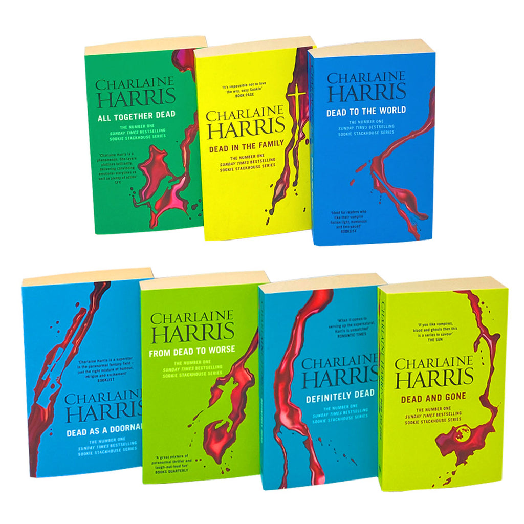 Sookie Stackhouse True blood Series Collection 7 Books Set By Charlain ...