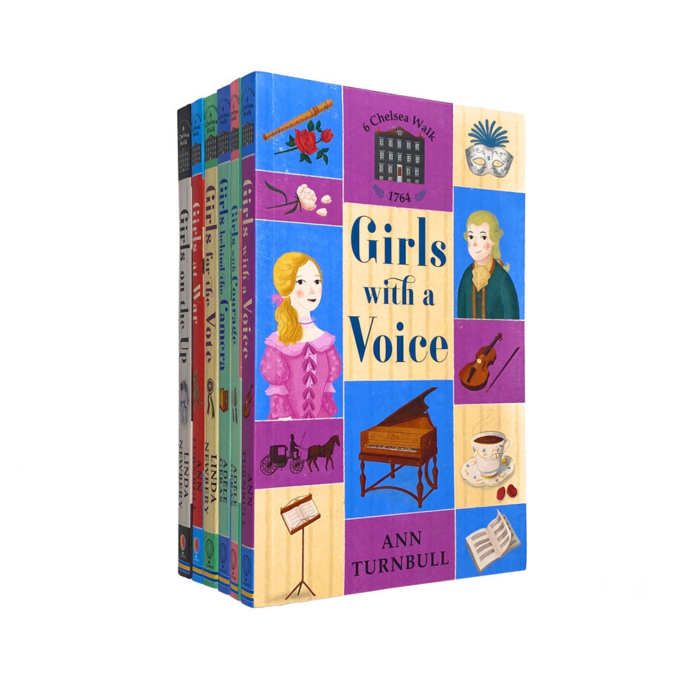 Chelsea Walk Series 6 Books Set Collection Girls with a Voice, Girls a ...