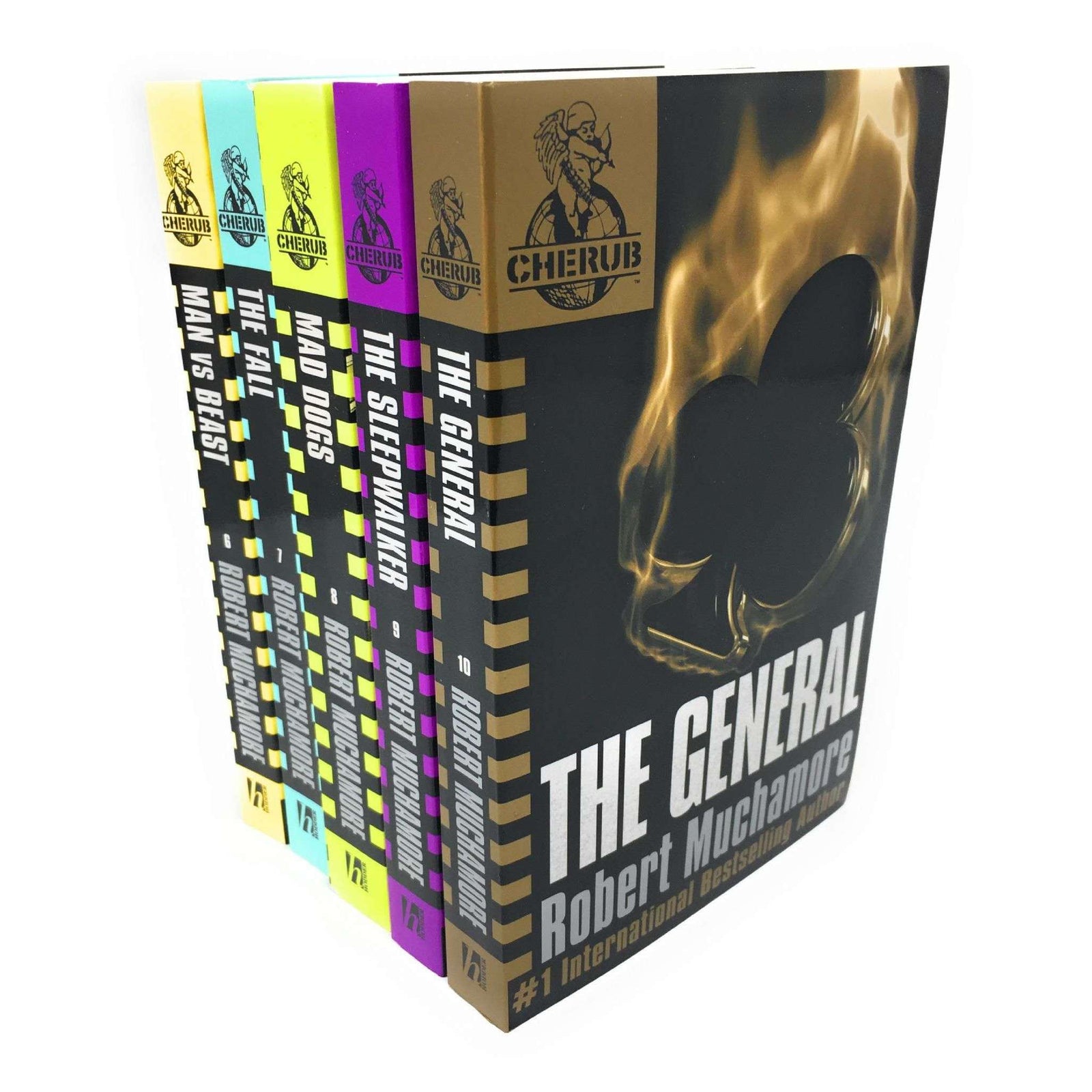 Cherub Series 2 Collection Robert Muchamore 5 Books Set Man vs Beast T ...