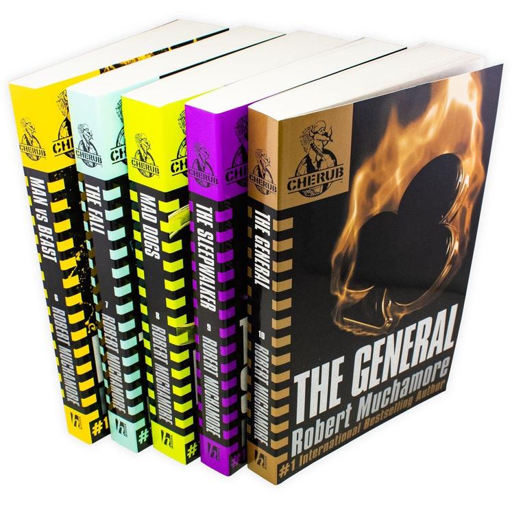 Cherub Series 2 Collection Robert Muchamore 5 Books Set Man vs Beast T ...