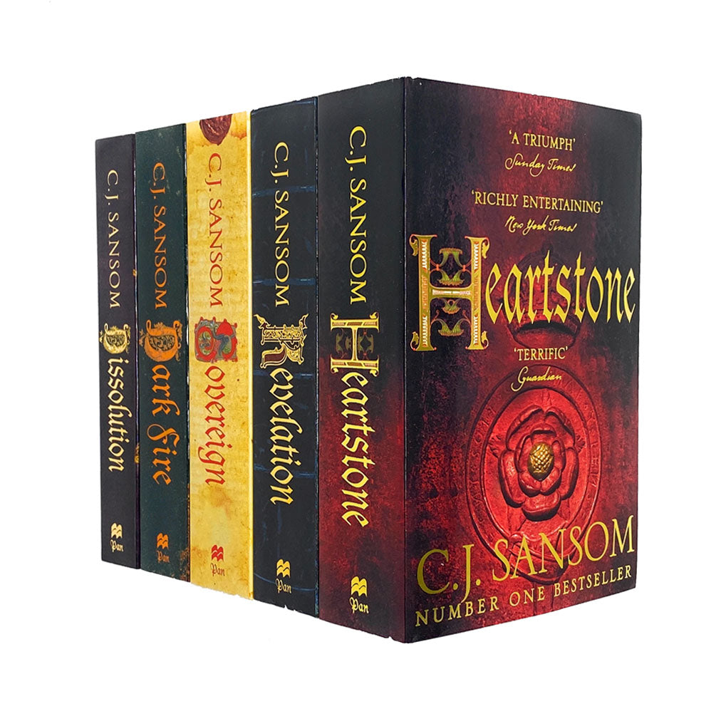 The Shardlake Series 5 Books Set Collection C.J. Sansom, Dissolution ...