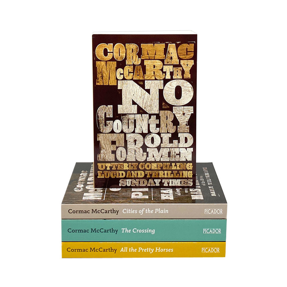 Cormac McCarthy 4 Books Collection Set Border Series All the Pretty Ho ...