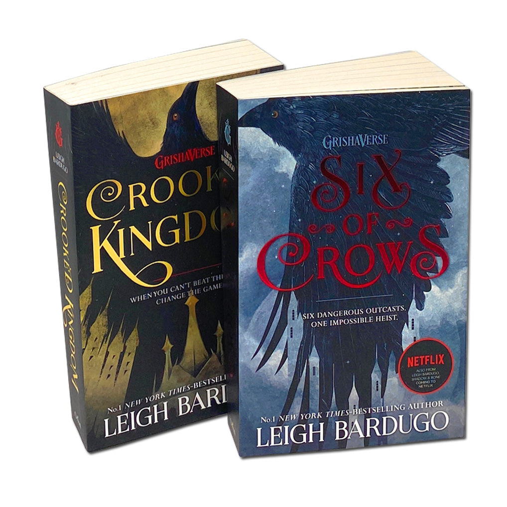 Grisha Series 2 Books Set Six Of Crows And Crooked Kingdom Set By Leig ...