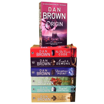 Dan Brown 7 Books Collection Set Robert Langdon Series Inferno, Origin ...