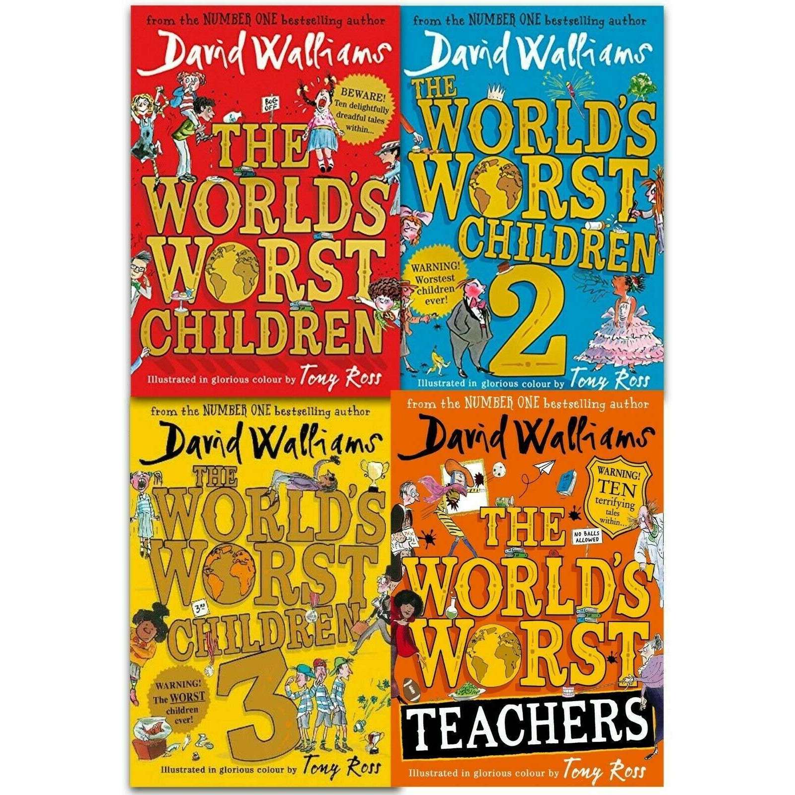 The World’S Worst Children 01 : Walliams, David, Ross, Tony – NQETJ