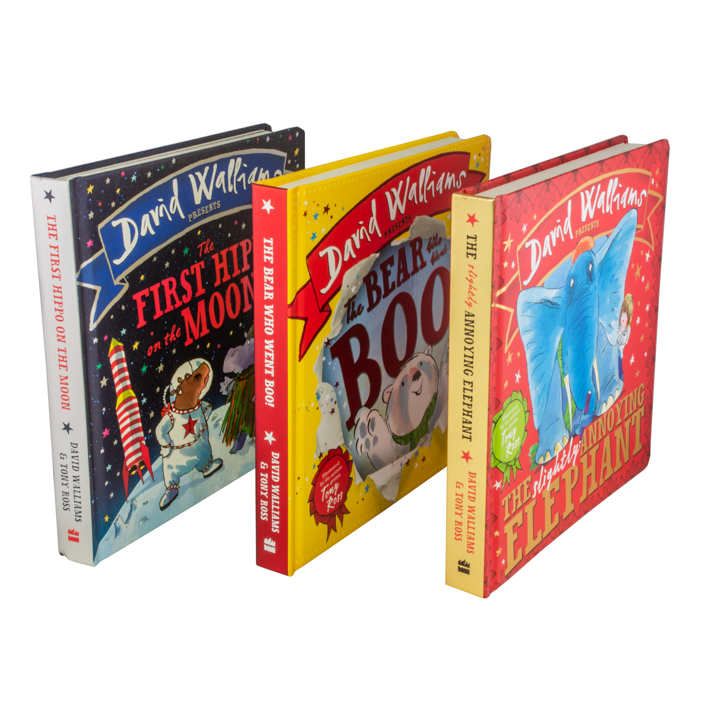 David Walliams Children Picture Board Book Collection 3 Books Illustra ...