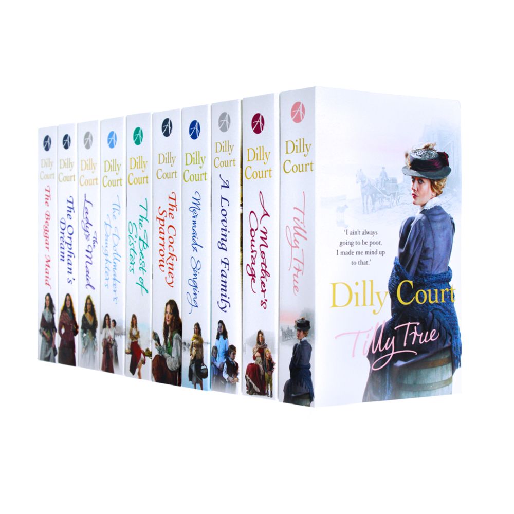 Dilly Court Collection 10 Books Set Tilly True Mermaids Singing Beggar ...