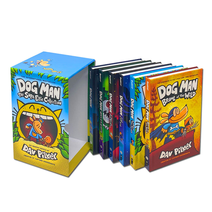 Dog Man The Supa Epic Collection 6 Books Box Set – Lowplex Books