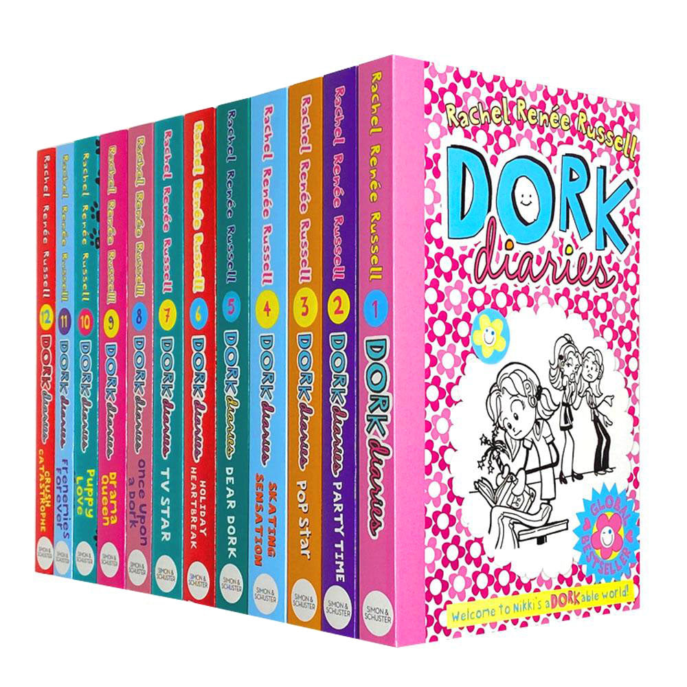 Dork Diaries Series 12 Books Collection Set By Rachel Renee Russell ...