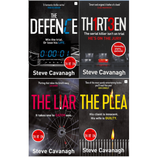 Eddie Flynn Series 4 Books Set Collection By Steve Cavanagh, Thirteen ...