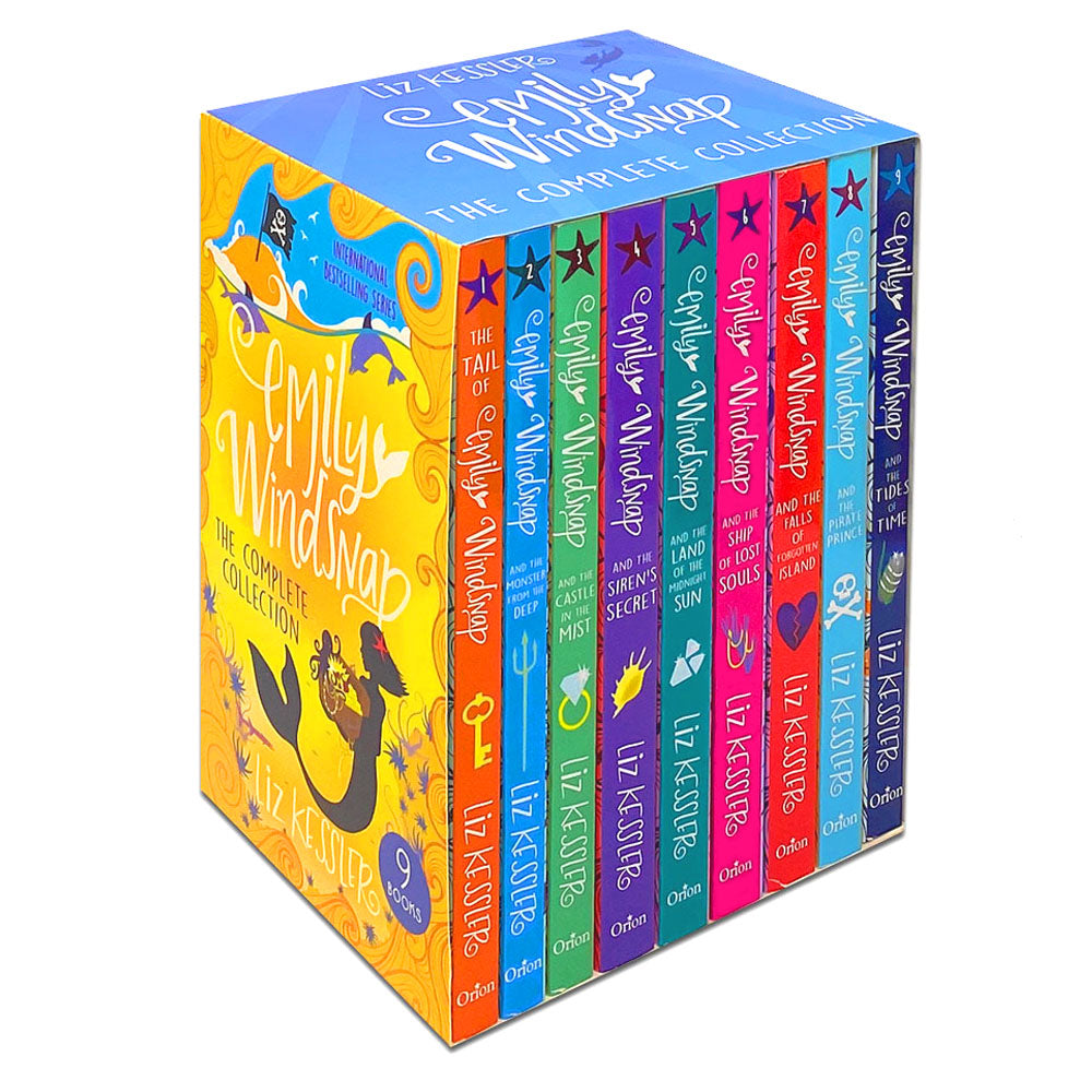Emily Windsnap Series The Complete Collection 9 Books Set By Liz Kessl ...