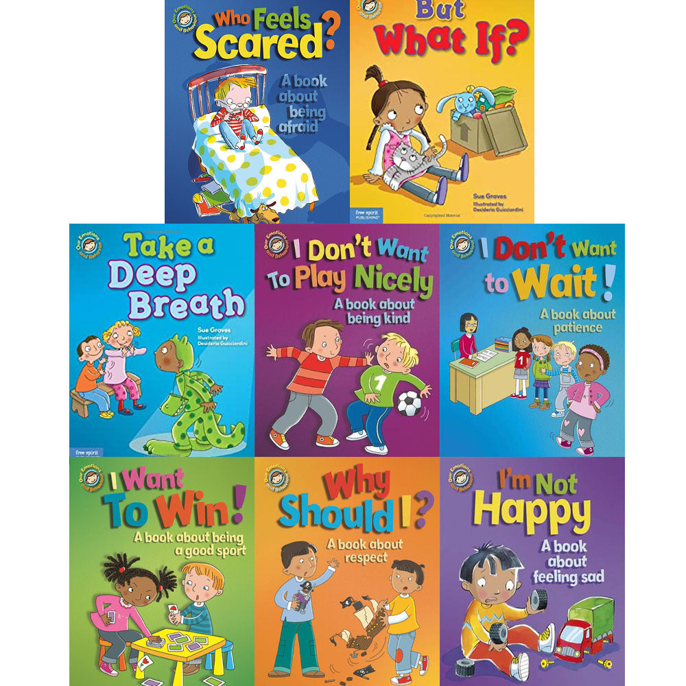 Sue Graves Our Emotions and Behaviour Matters Series 8 Books Collectio ...