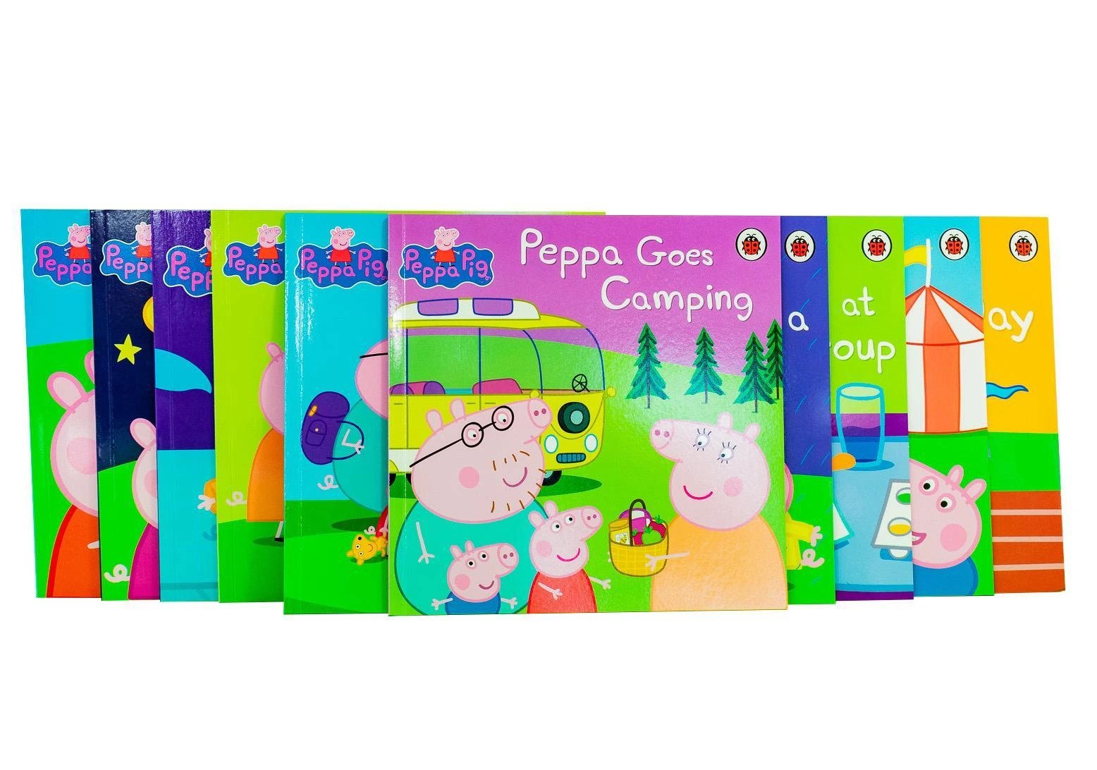 Peppa Pig Favourite Stories 10 Books Slipcase Collection Set Books for ...