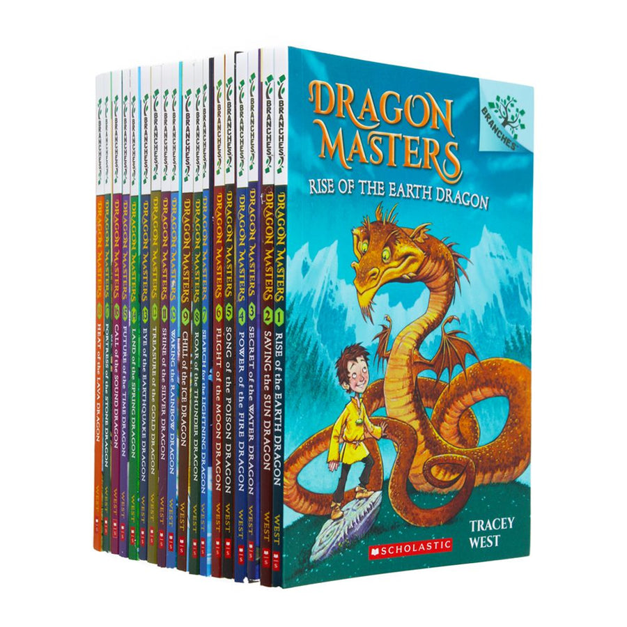 Dragon Masters Series 18 book Set Collection By Tracey West – Lowplex Books