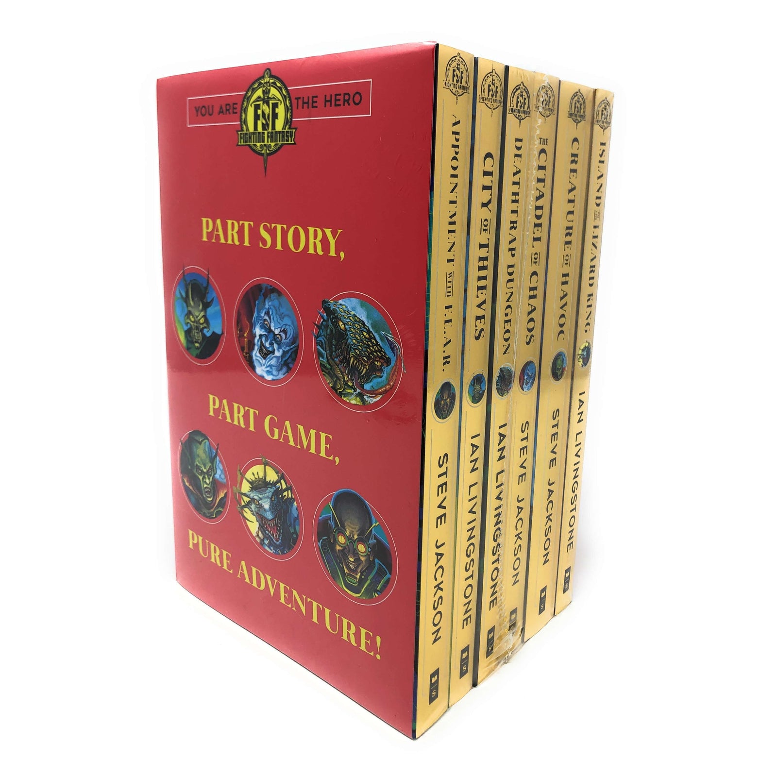 Fighting Fantasy Books collection 6 Books Set Pack Series 1 – Lowplex
