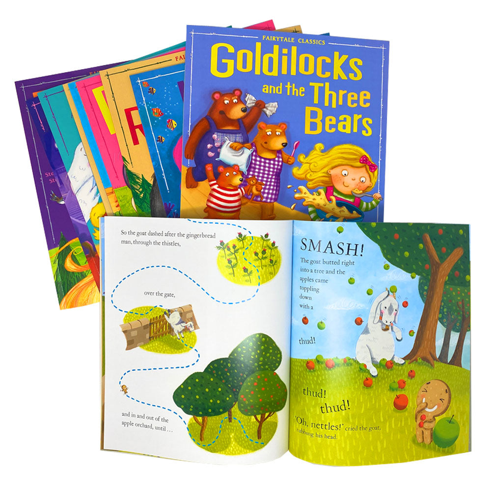 My First Fairy Tale Classics 10 Books Collection Set Inc Cinderella, G ...