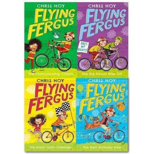 Flying Fergus Series Collection Chris Hoy 4 Books Set The Great Cycle ...
