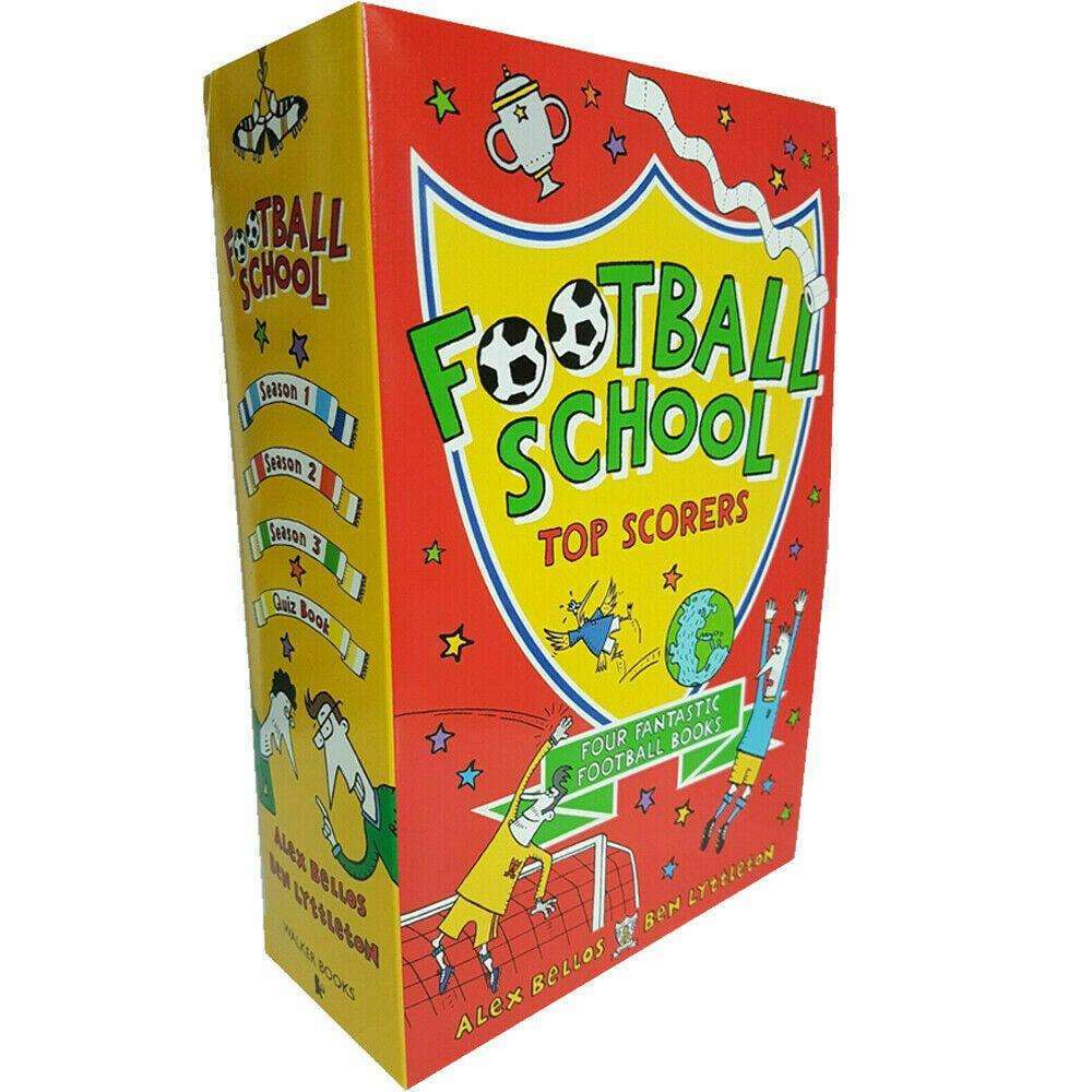 Football School Series Top Scorers 4 Books Collection Box Set Season P ...