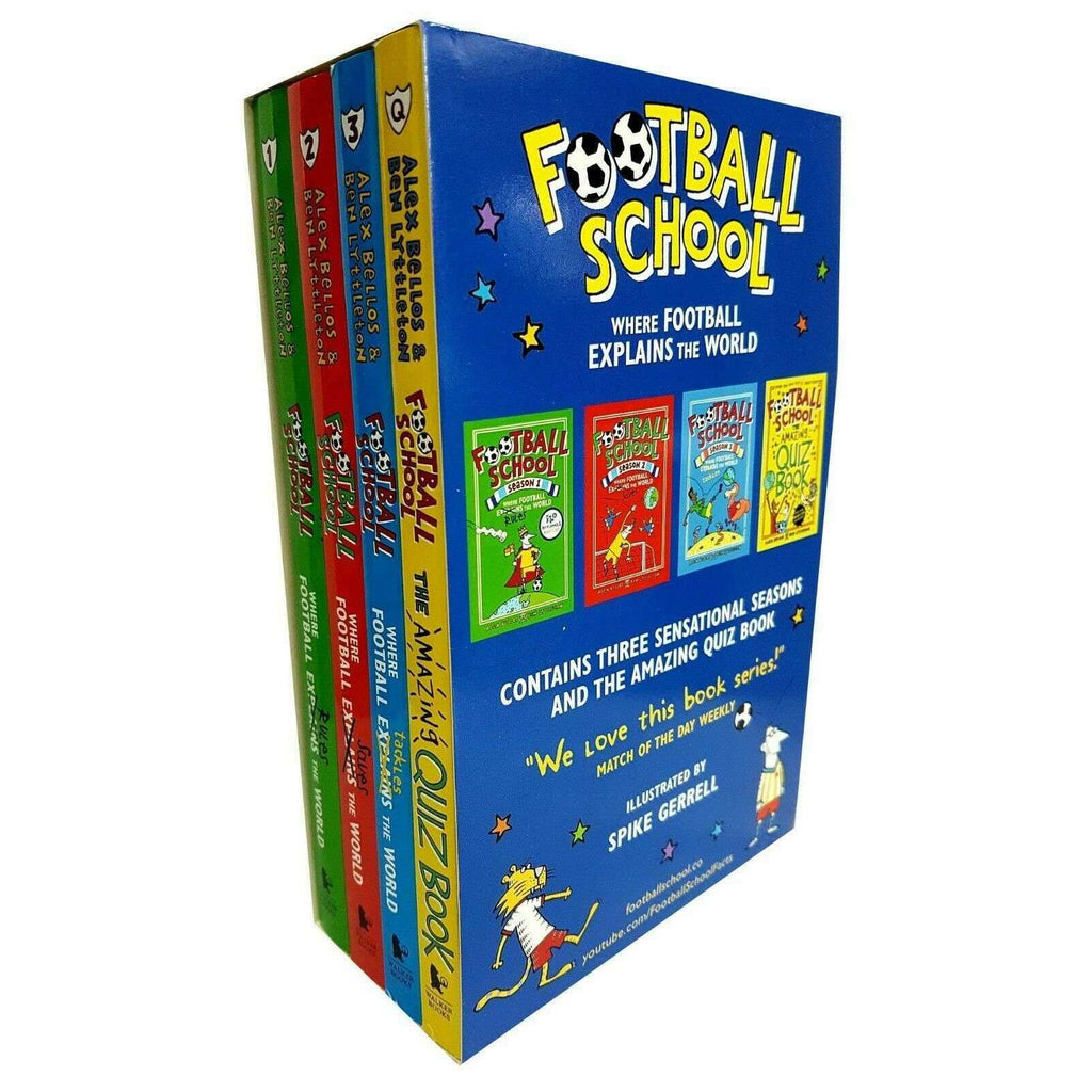 Football School Series Top Scorers 4 Books Collection Box Set Season P ...