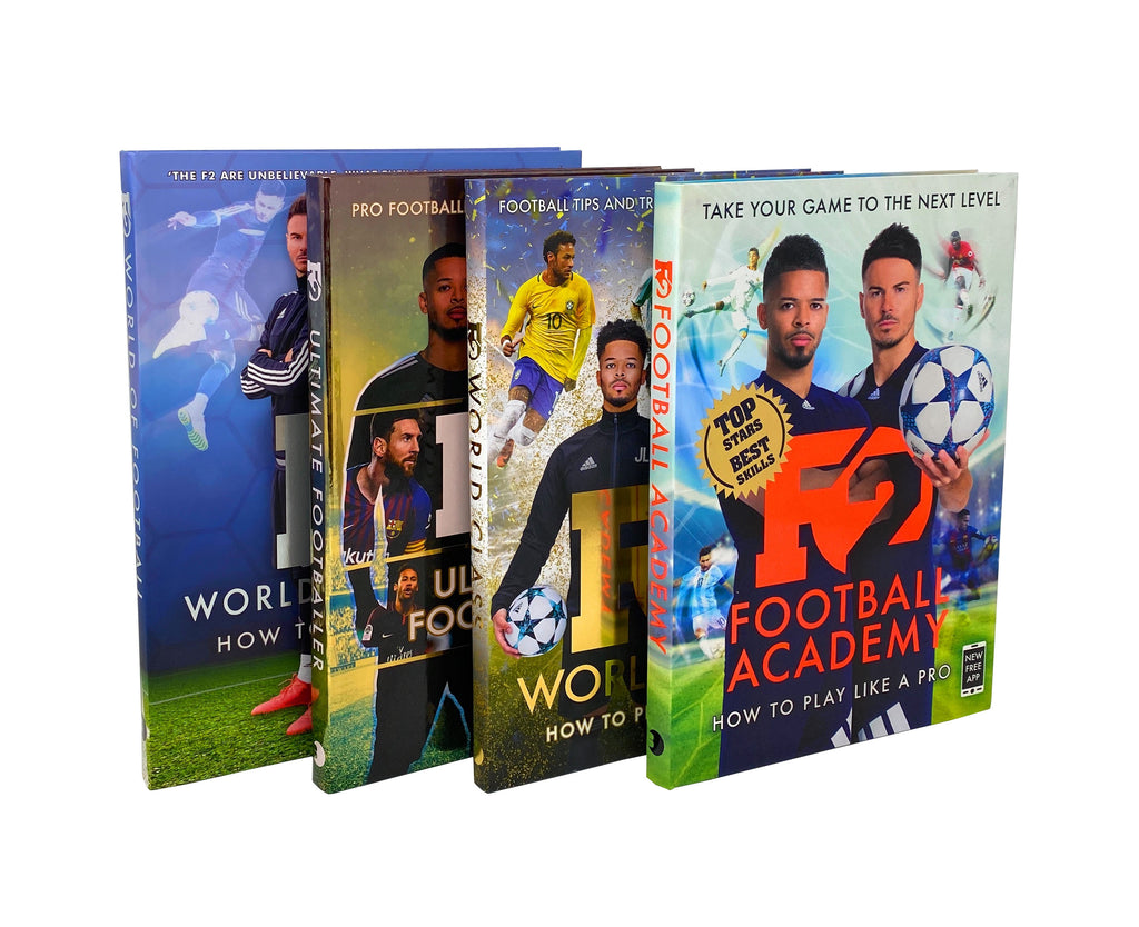 F2 Freestylers Football Series 4 Books Collection Set (F2 World Class ...