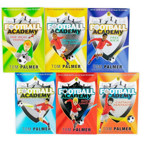 Football Academy Collection 6 Books Set (Striking Out, Reading The Gam ...