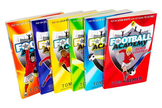 Football Academy Collection 6 Books Set (Striking Out, Reading The Gam ...