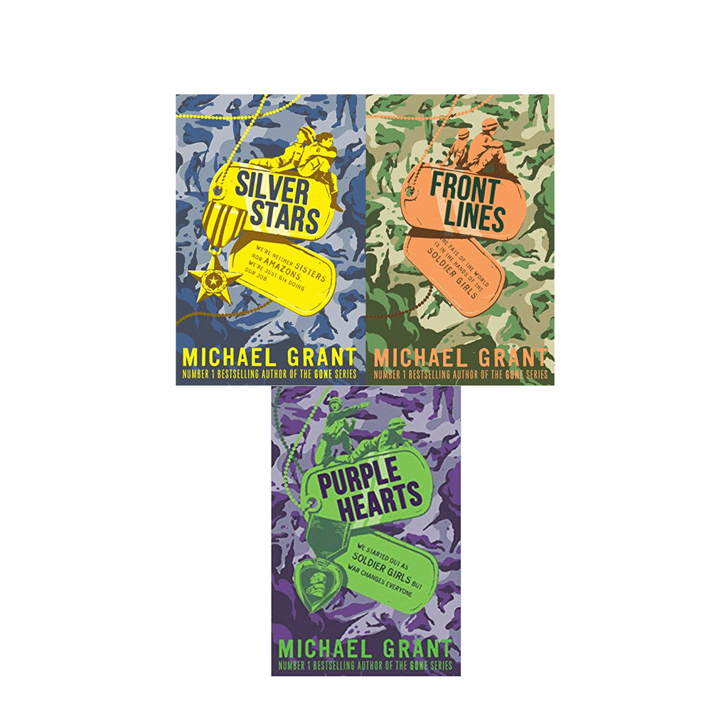 Front Lines series Michael Grant Collection 3 Books Set - Purple Heart ...