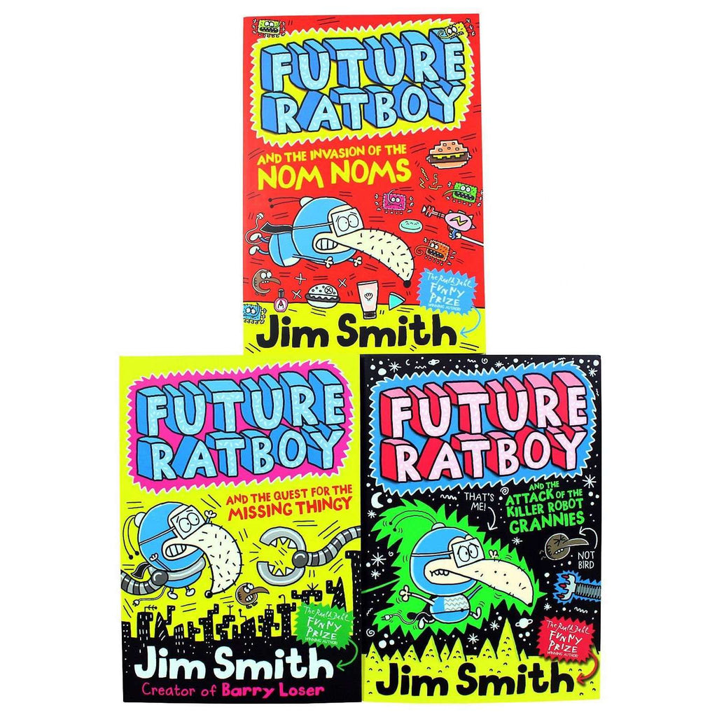 Future Ratboy 3 Books Collection Series Pack Set By Jim Smith – Lowplex