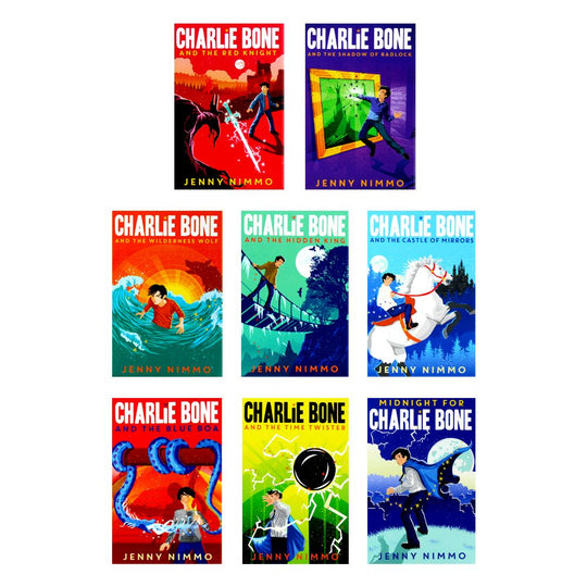 Charlie Bone Series Jenny Nimmo Collection 8 Books Set, Time Twister ...