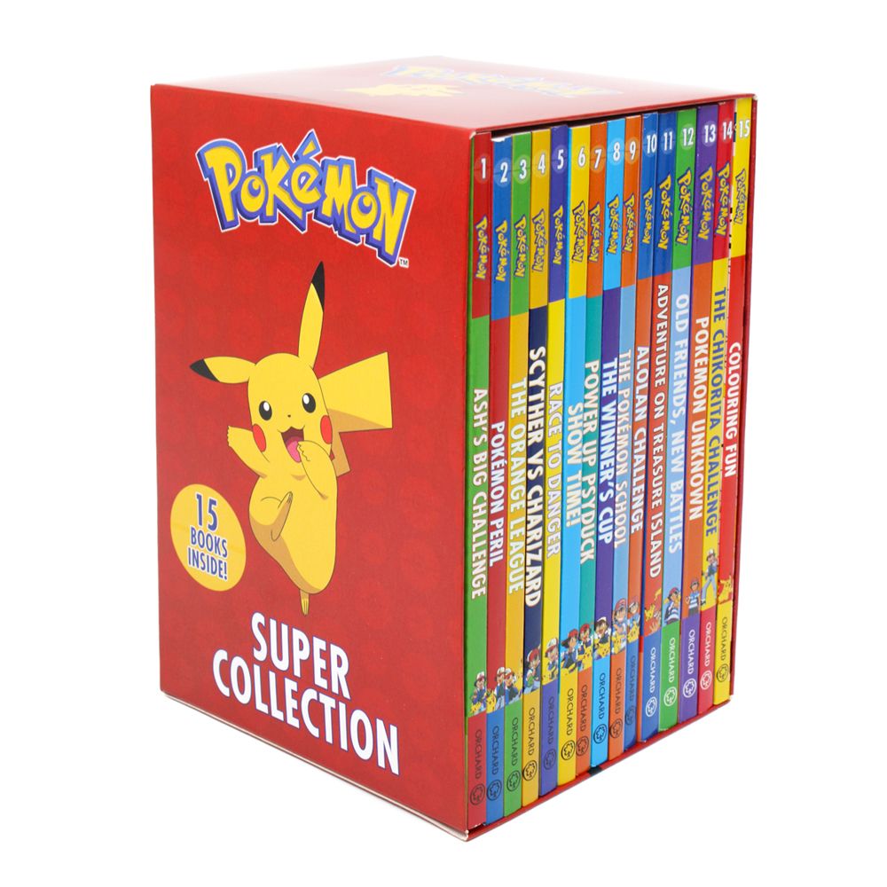 Pokemon Super Collection Series Books 1-15 Box Set By Tracey West – Lowplex