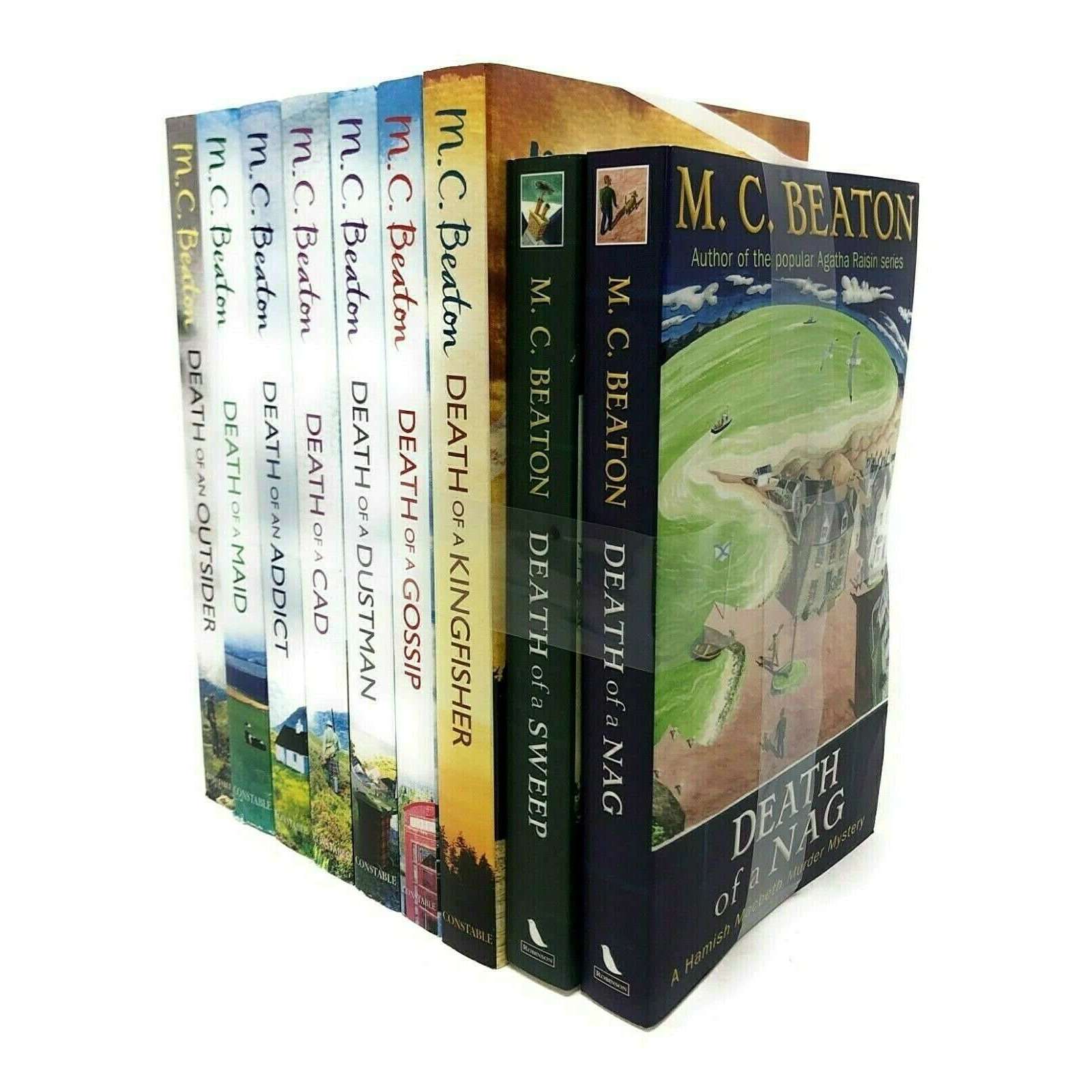 Hamish Macbeth 9 Books Set Collection By M C Beaton Inc Dustman, Addic ...