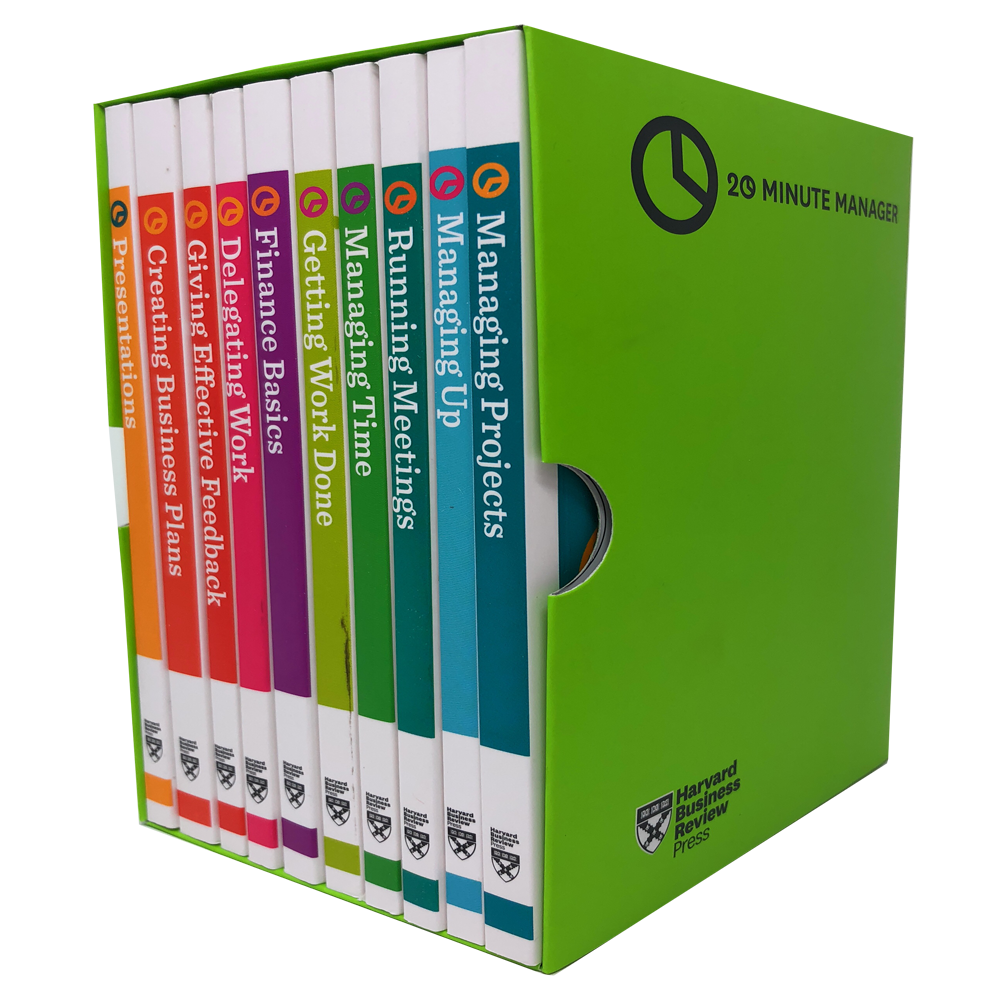 HBR's 20 Minute Manager Box Set 10 Books Series Collection, Managing P ...