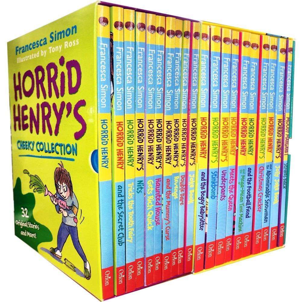 Horrid Henry Francesca Simon 20 Books Box Set Collection Pack Tony Ros ...