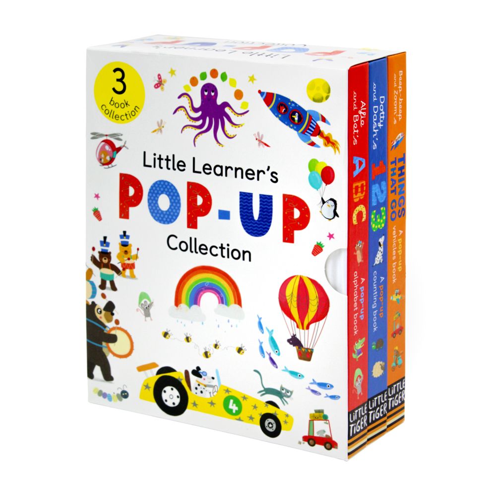 Little Learners Pop-Up Collection 3 Books Box Set – Lowplex Books