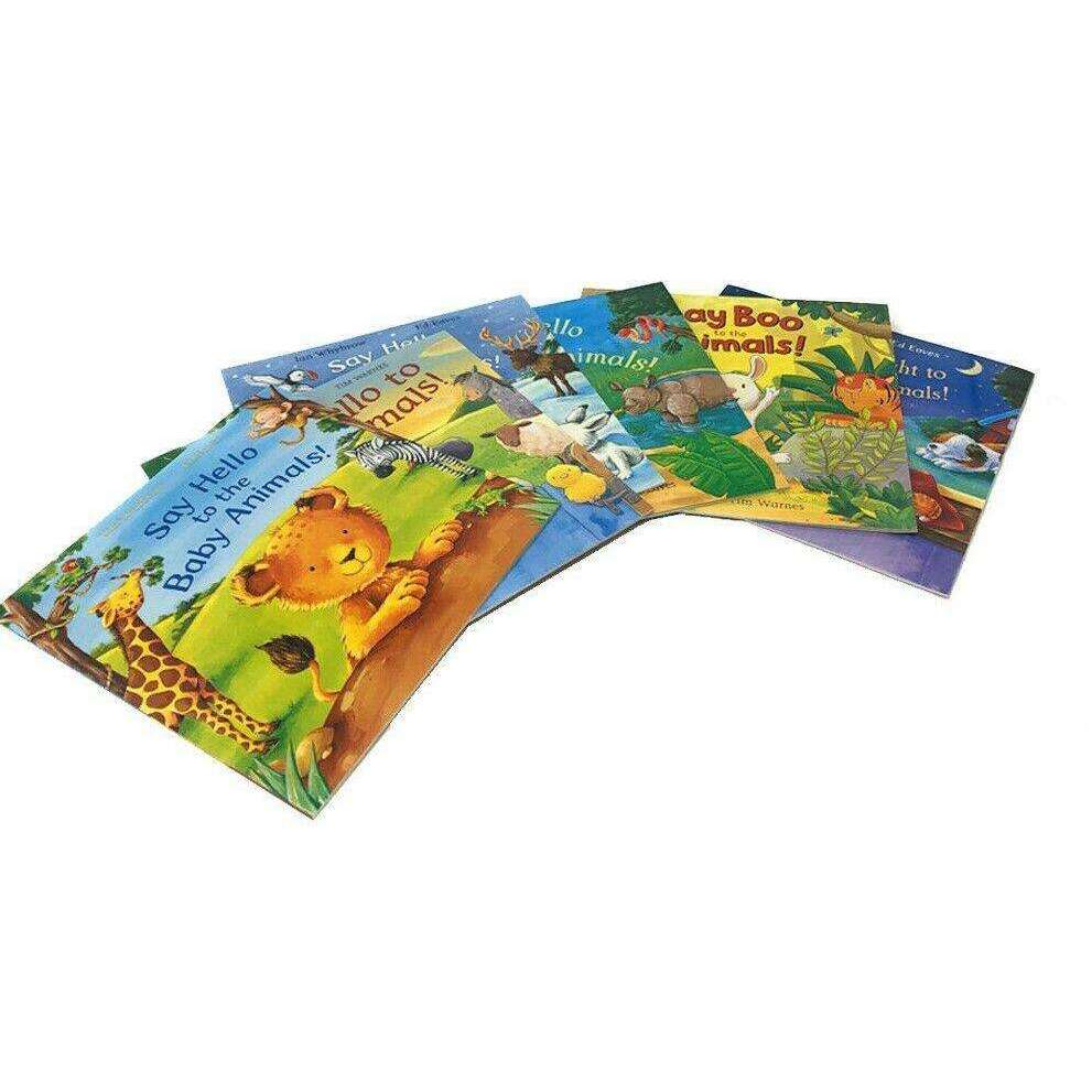 Ian Whybrow Collection Say Hello Series 6 Books Set Snowy Animals, Jun ...