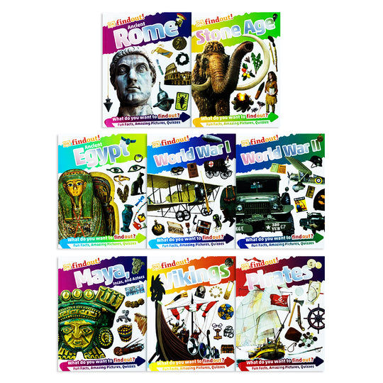 DK Findout Incredible History 8 books box set – Lowplex Books
